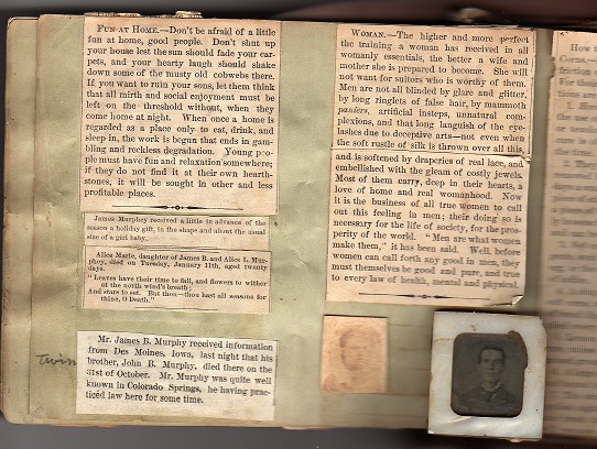 The Tree Ward: Mark Twain's Adhesive Scrapbook in Our Treasure Chest