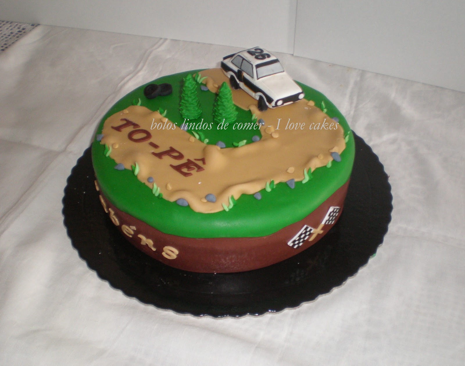 Bolos lindos de comer: Bolo Rally / Rally cake