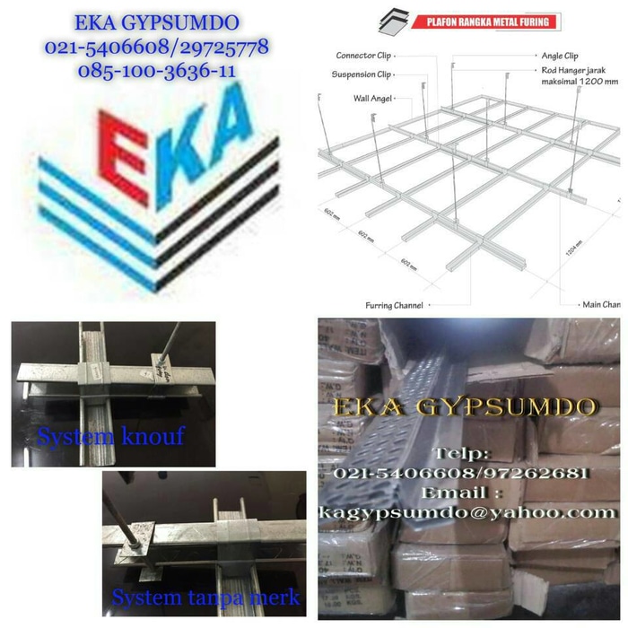 EKA GYPSUMDO: RANGKA PLAFON