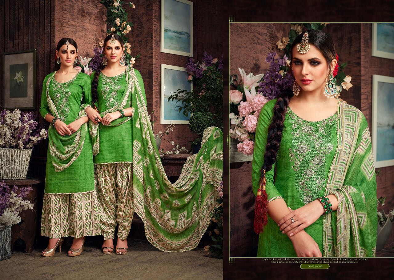 Patiala Girl - Punjabi Salwar Suit - Mansi Garments