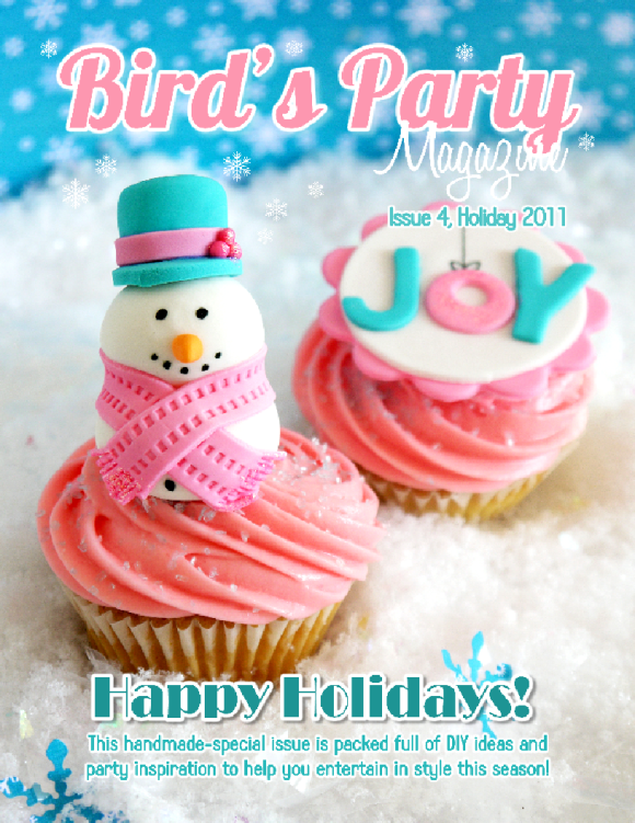 Bird's Party Ideas Magazine Holiday 2011, Issue 4 - Party Ideas | Party ...