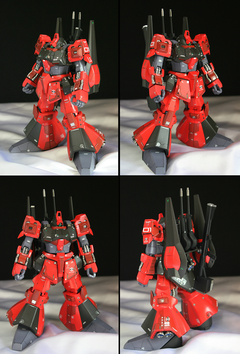 Custom Build: MG 1/100 Rick Dias [Red Comet]