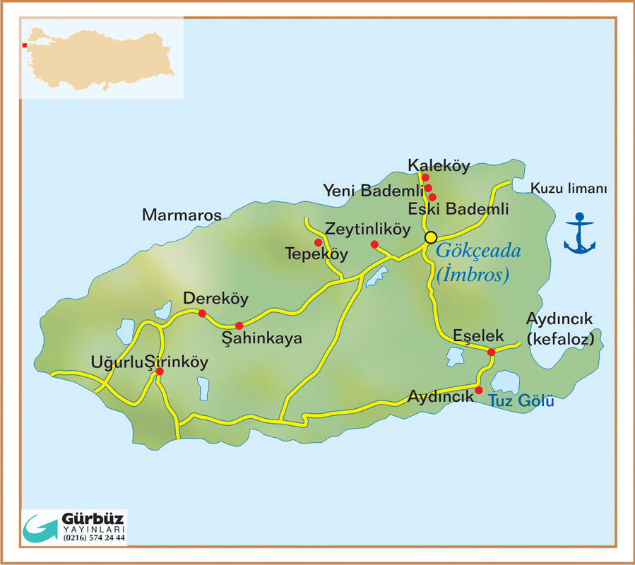 Islas del Mundo: Gökçeada