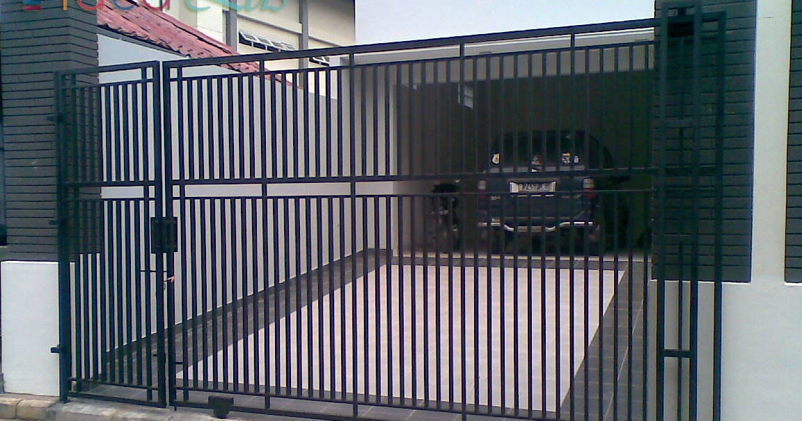 10 Model Pagar Minimalis Favorit ~ IDEA STEEL