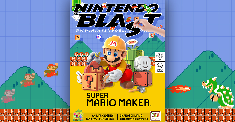 Revista Nintendo Blast Nº 71 traz Super Mario Maker, Splatoon, Animal ...
