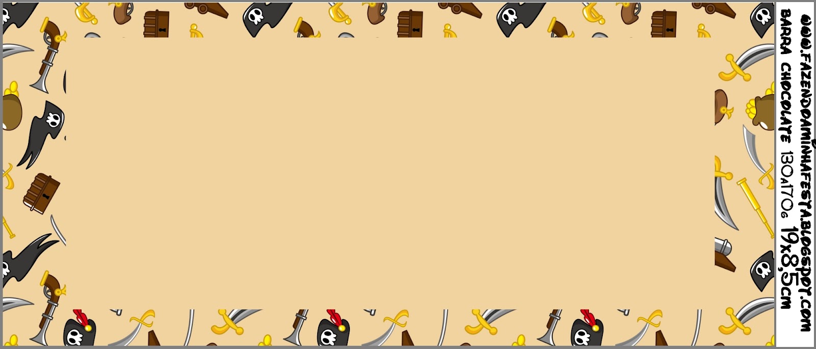 Pirate Party: Free Printable Candy Bar Labels. - Oh My Fiesta! in english