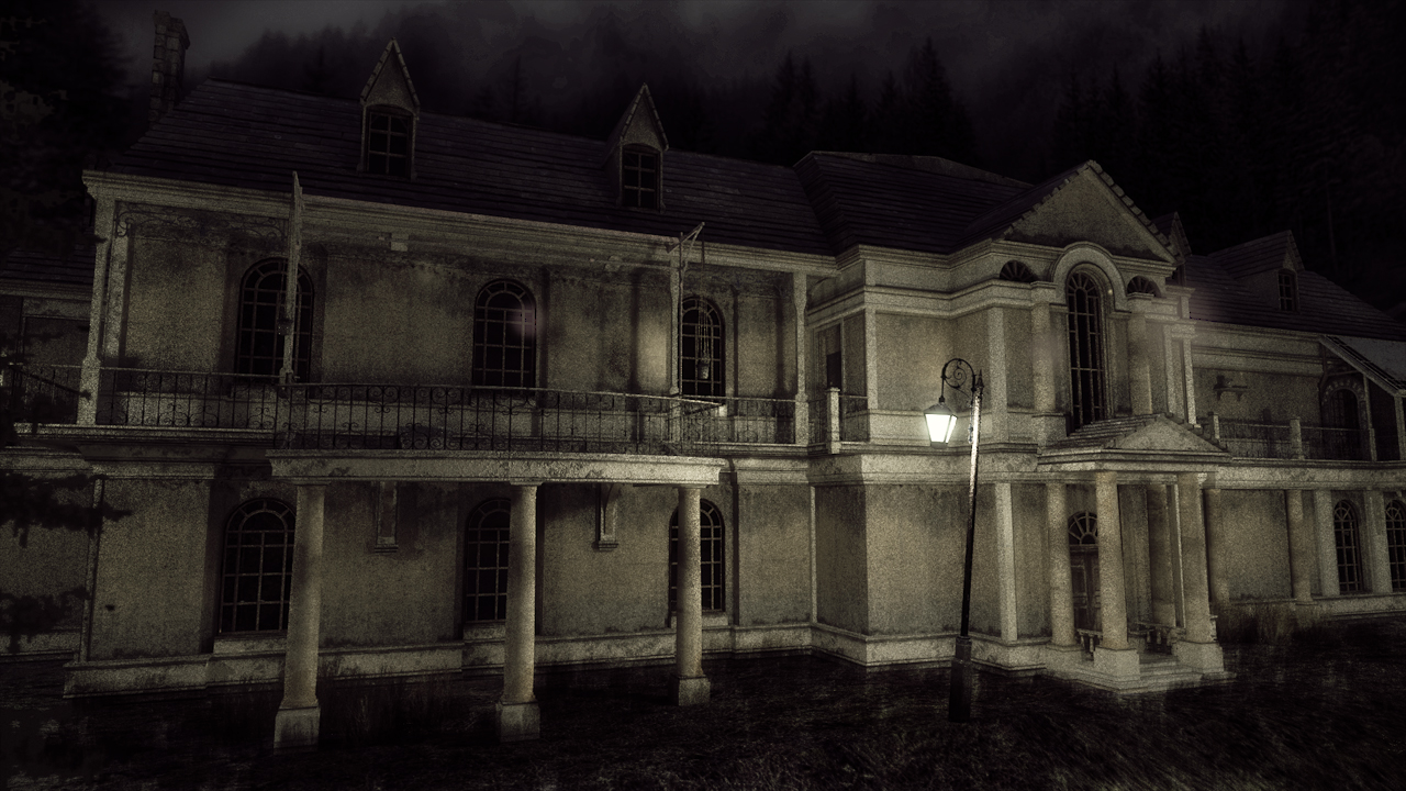 Alex sLevin: Spencer Manor [CG ENVIRONMENT CONCEPT]