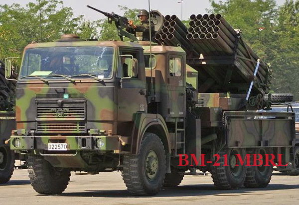 WeaponoTech : India's Fire Power : Multiple Rocket Launcher System MBRL ...