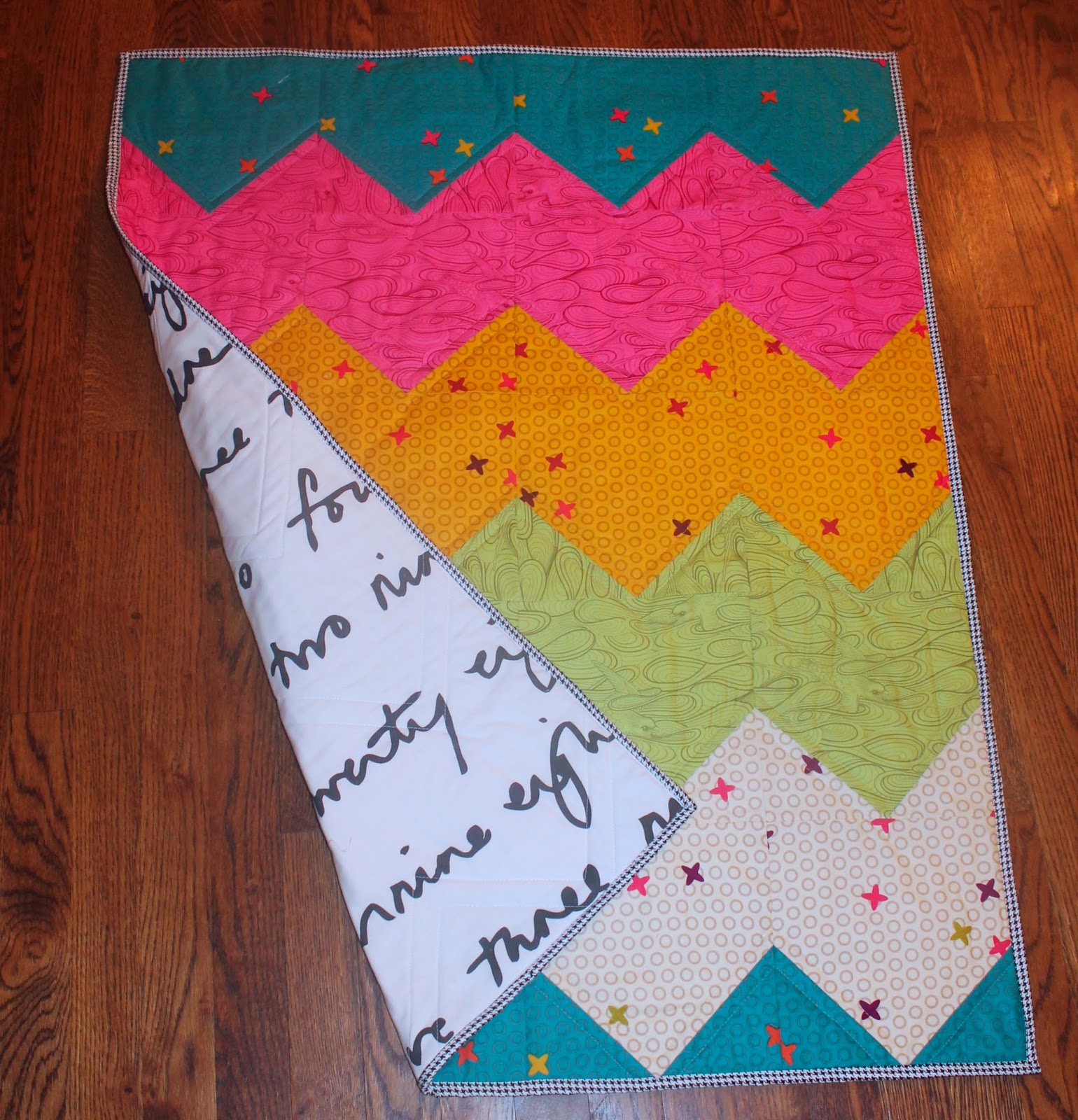 kelbysews: Easiest Chevron Quilt EVER {a Tutorial}