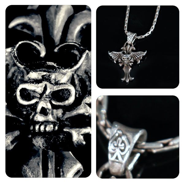 Evil Cross Pendant | Rock n' Ride | Jewerly and Accesories | Hand Made