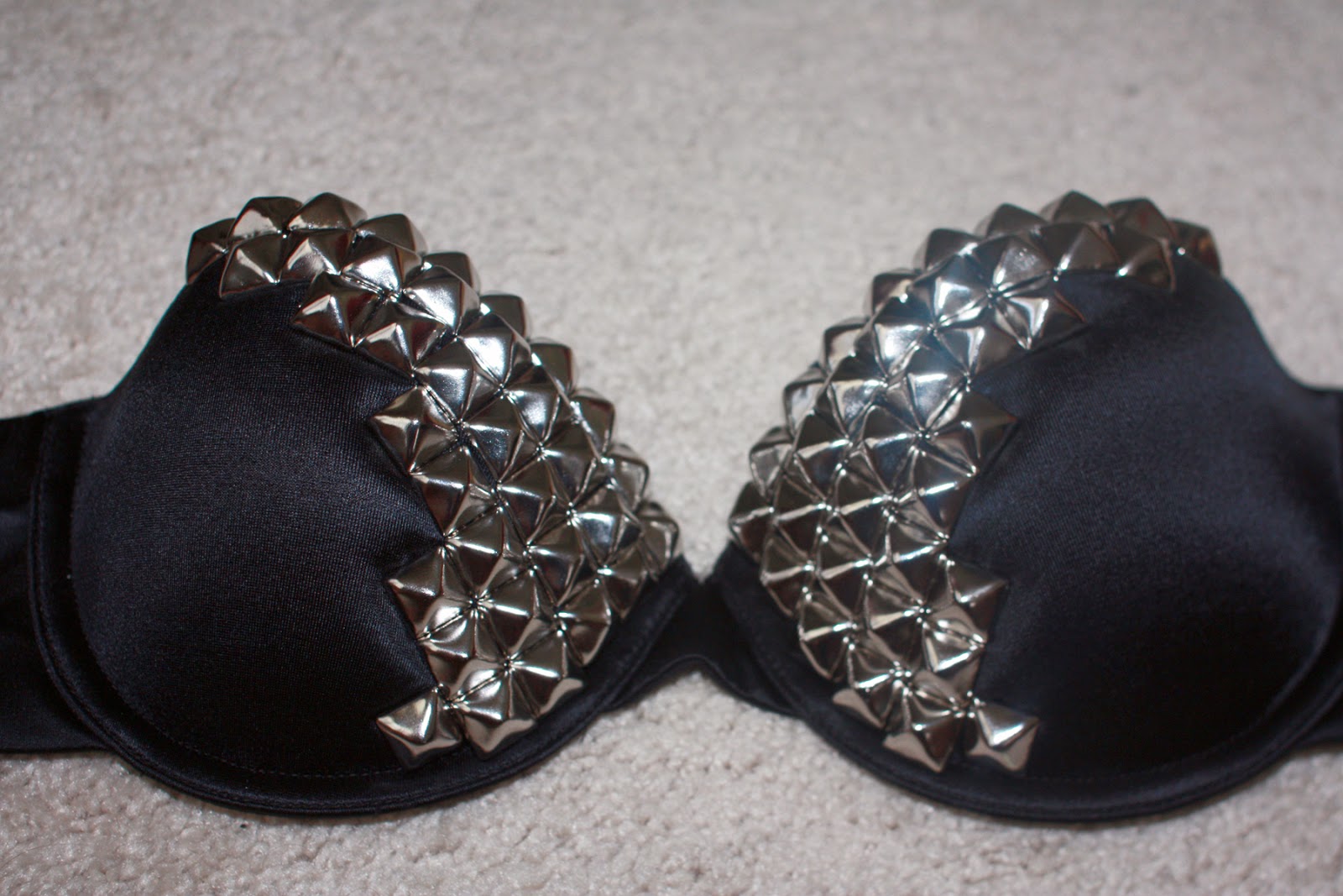 Scissors and Pearls: Studded Bra