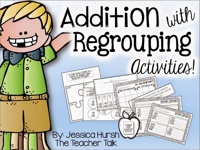 Addition with Regrouping! - The Teacher Talk