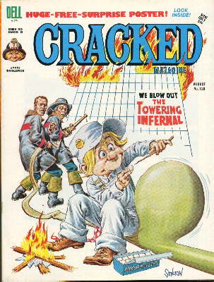 Cracked Magazine Reviews: CRACKED #126: A Bulgeful of Parodies!