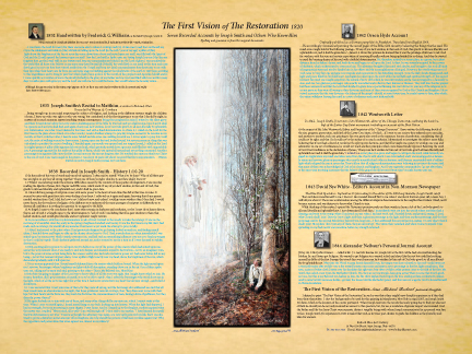 LDS Fine Art by Michael Bedard : The "Seven Accounts of the First Vision