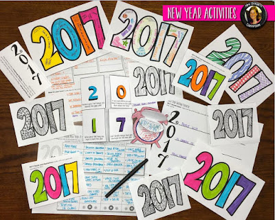 Mrs. Orman's Classroom: New Year Resolutions & Goals Activities
