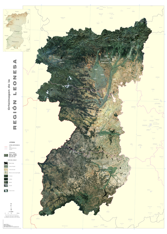 MÁS MAPAS DE LA REGIÓN LEONESA - REINO DE LEÓN | Corazón de León