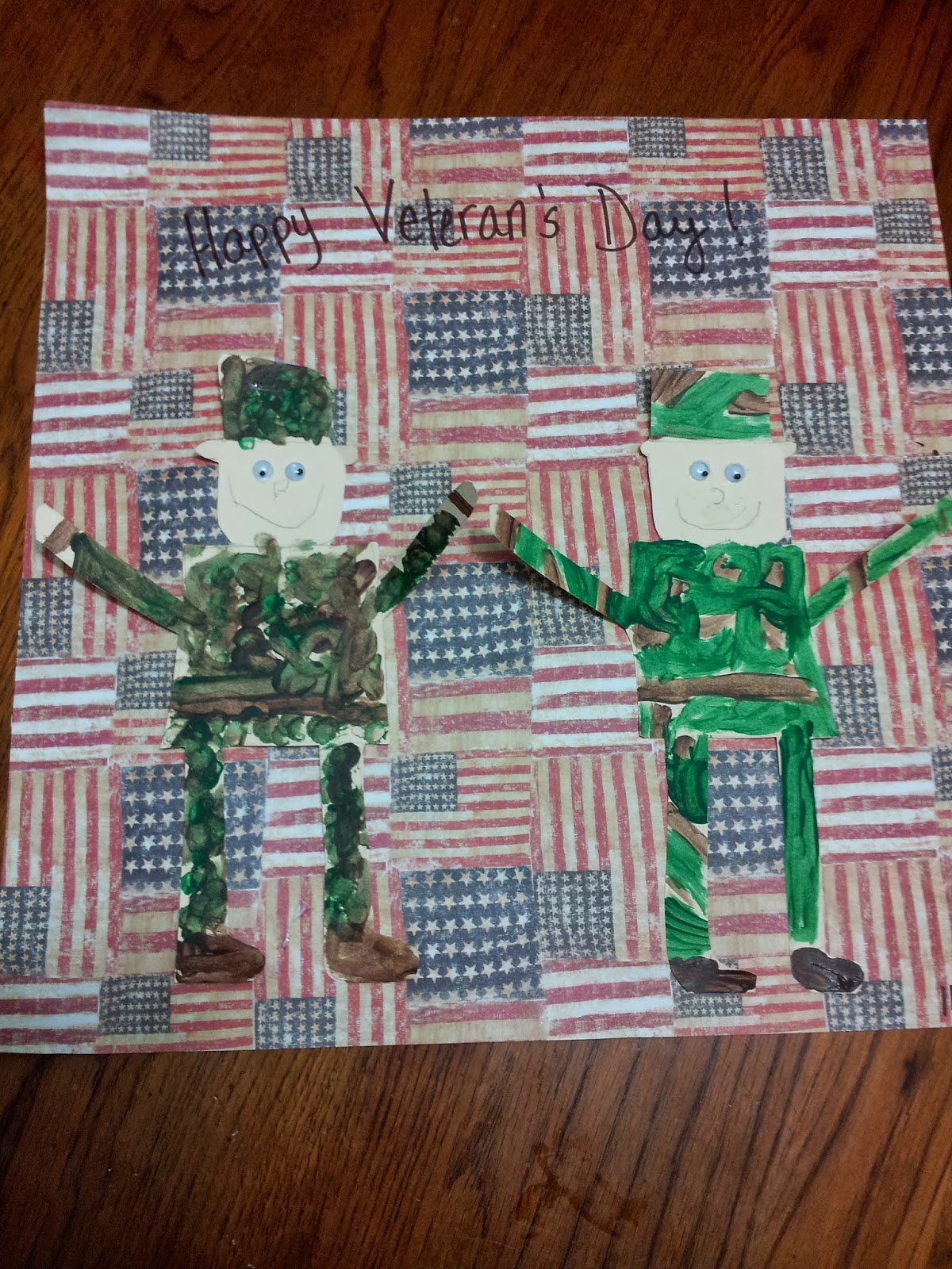 Working Mom Wonders: Veterans Day Craft