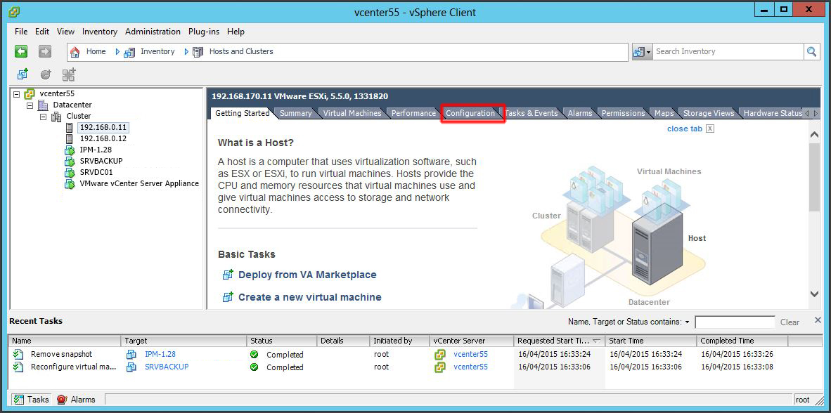 Pantallazos.es: Realizar un Ping desde un Host ESXi - VMKPing Pantallazos.es: Realizar un Ping desde un Host ESXi - VMKPing