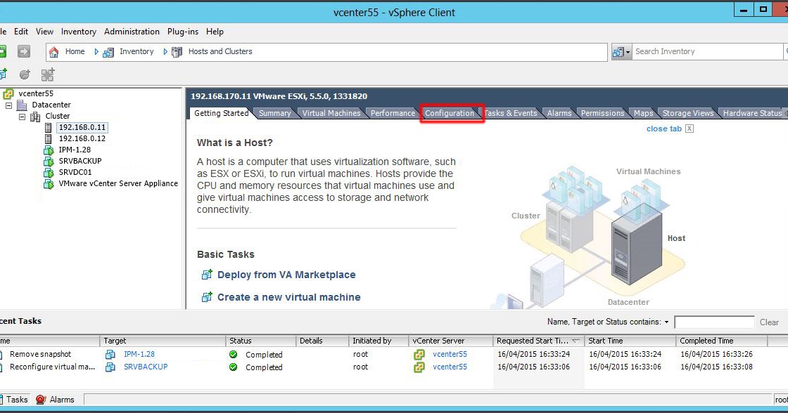 Pantallazos.es: Realizar un Ping desde un Host ESXi - VMKPing