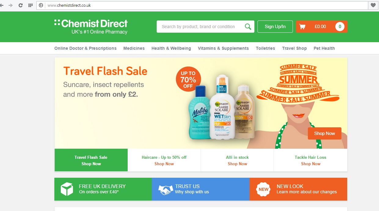 Chemist Direct - My Three and Me