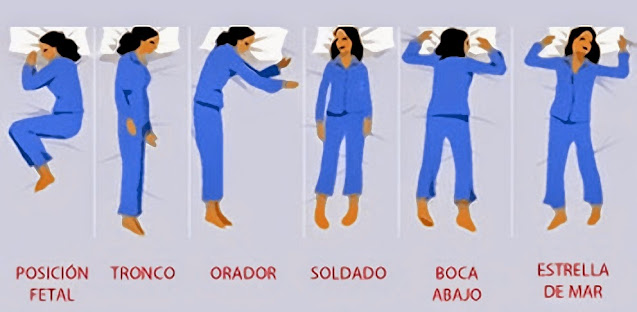 Virado en sepia: Las seis posiciones para dormir más habituales