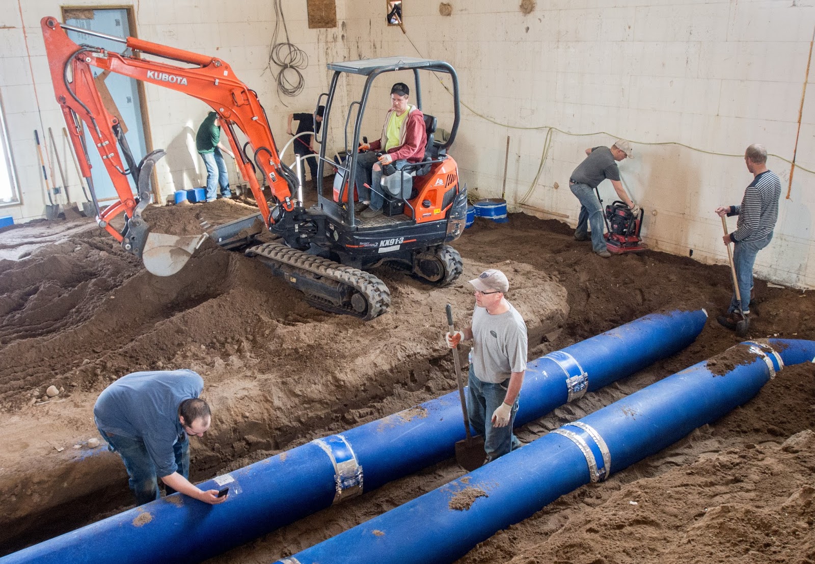 LLCER Building Project: February 4 - Covering The Blue Duct