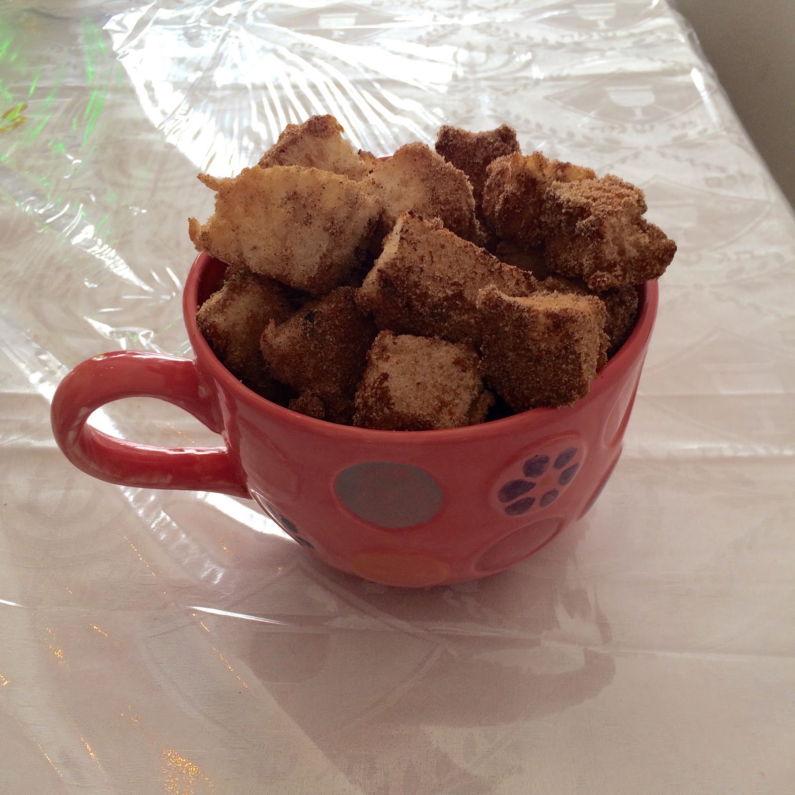 Sugar Explosions: Parshas Vayera - Angel Food Cake Churros