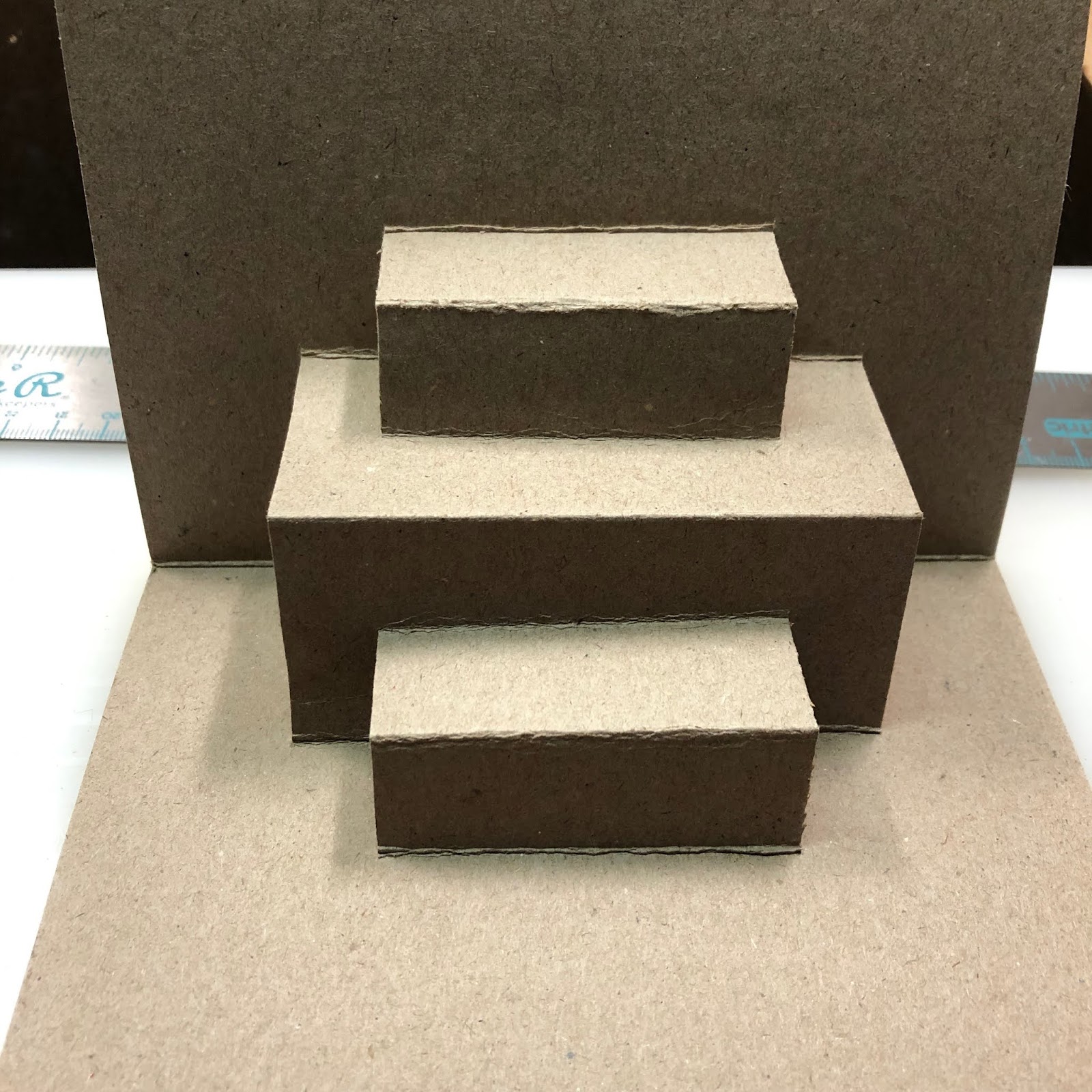 Studio Light: trap kaart deers in the forrest