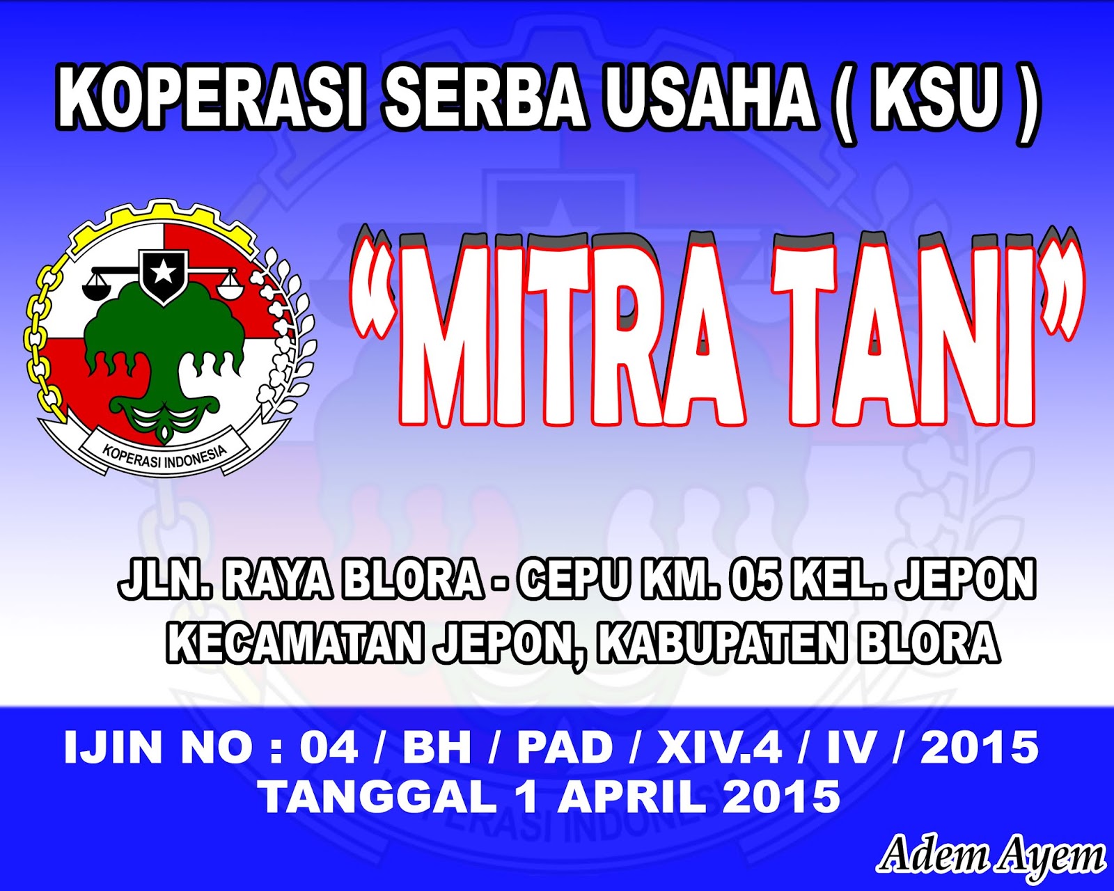 KN PROFESIONAL: BANNER KOPERASI