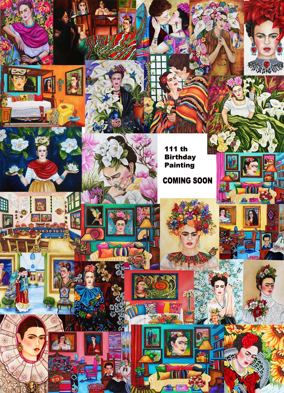 Frida Kahlo Collage Art | atelier-yuwa.ciao.jp