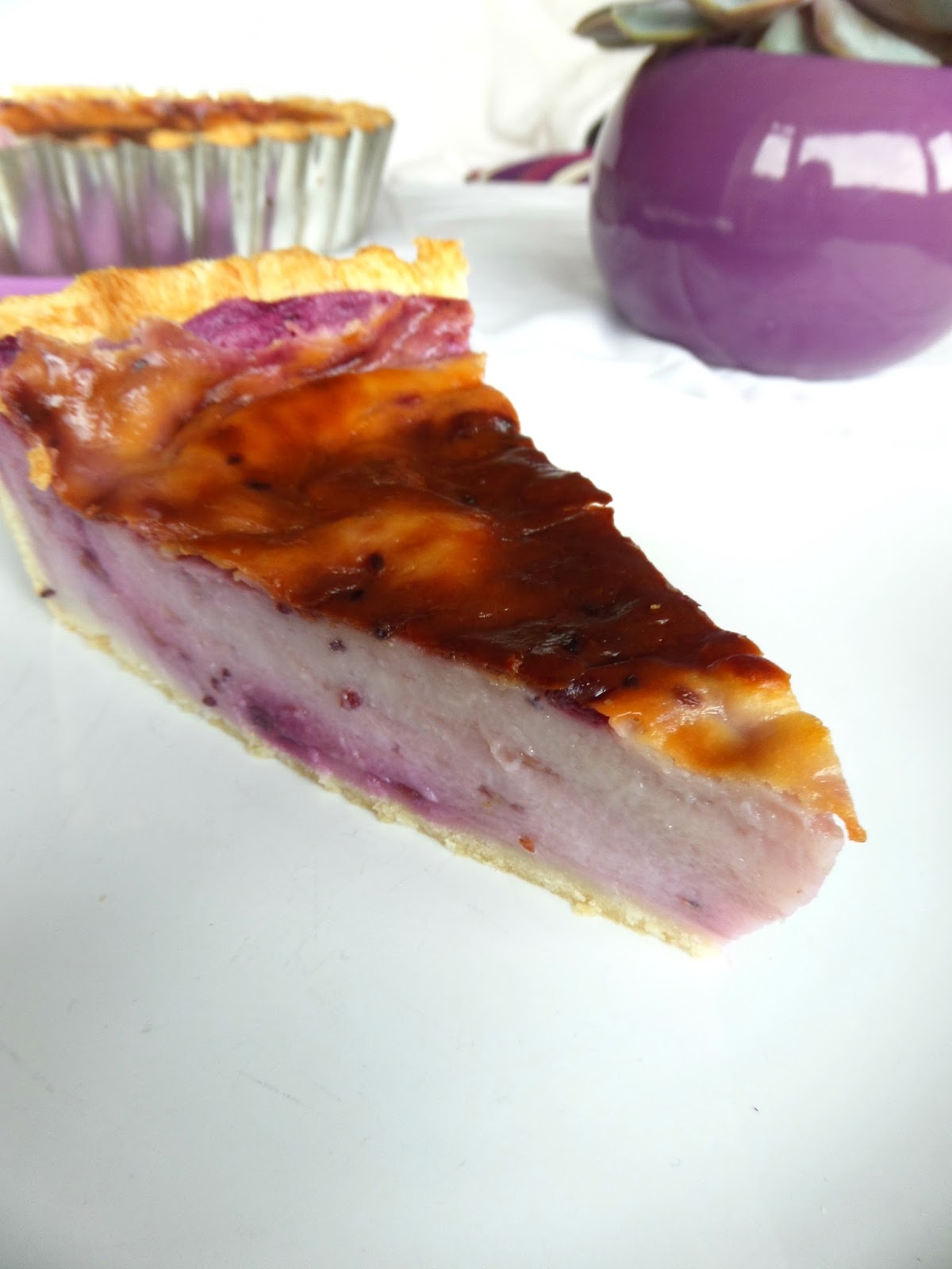 Flan patissier with berries // Flan patissier aux fruits rouges | My ...