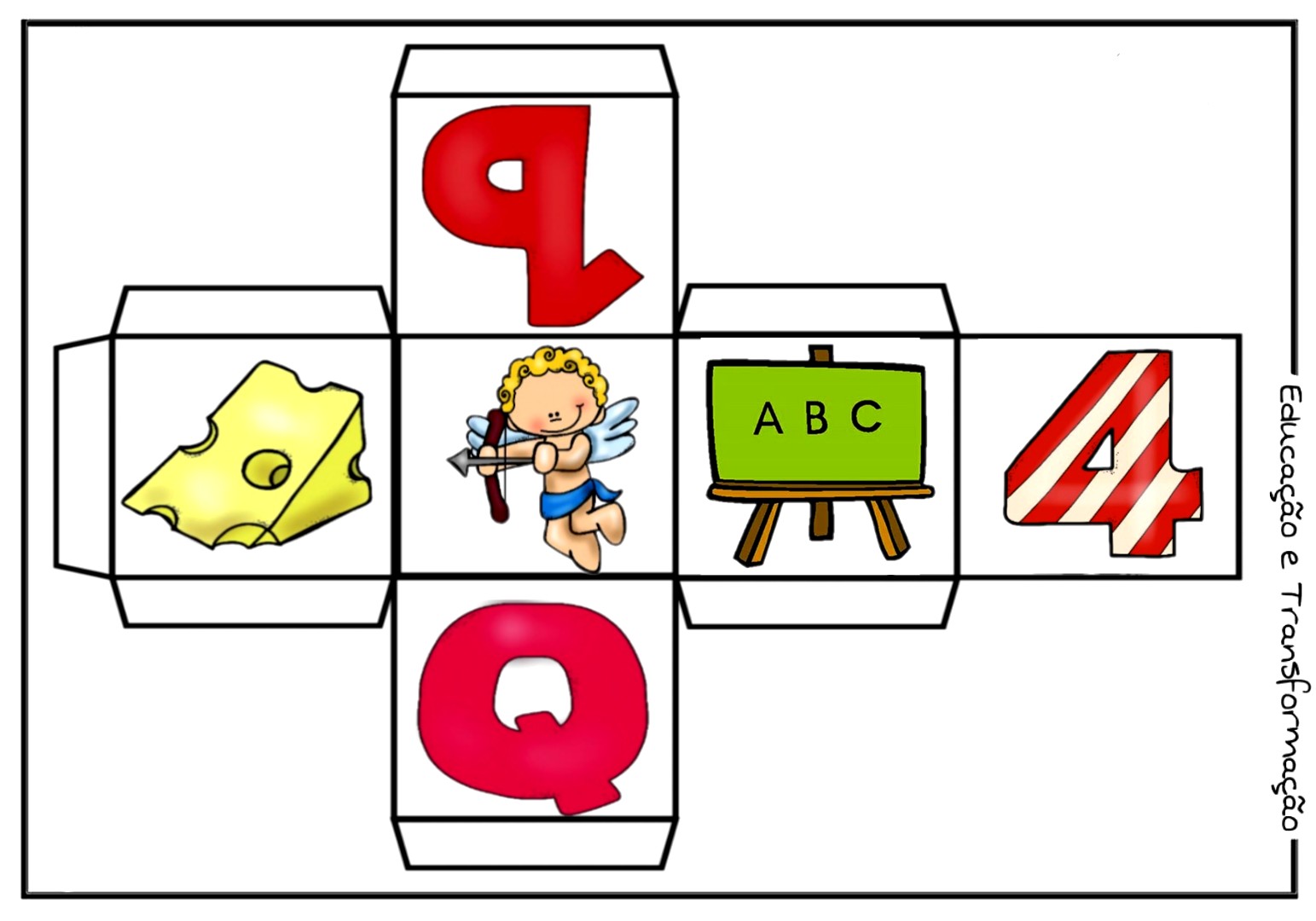 Blog Educação e Transformação: 👍 Dados do alfabeto