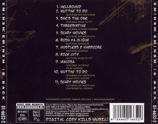 Charlotte Lewin A2: RESEARCH: Back of Digi Pack