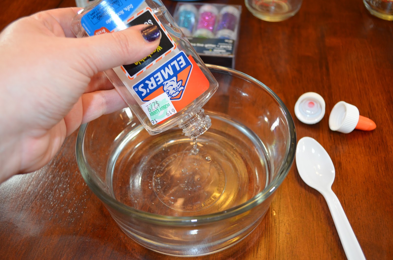 The Pintertest Files: DIY Glitter Slime ~ A Beauty in the Chaos