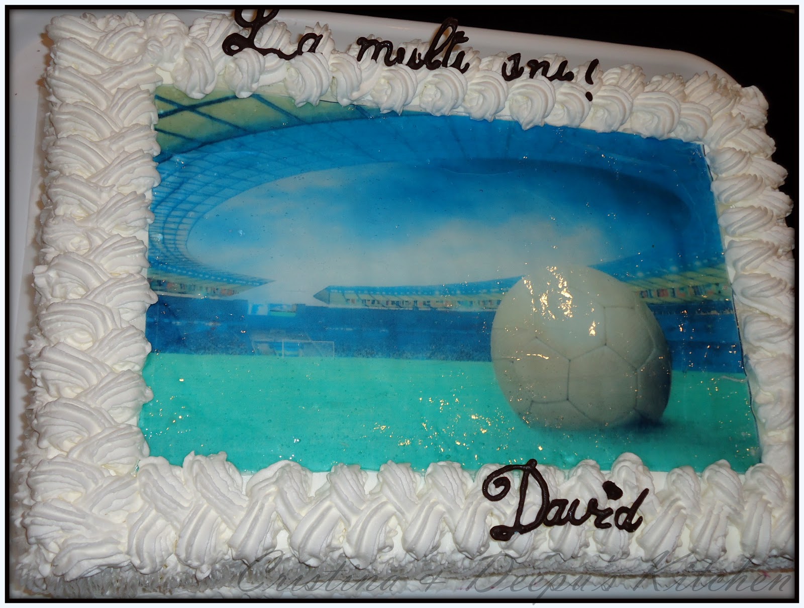 Cristina & Deepu's Kitchen: Tort cu poza comestibila personalizata ...