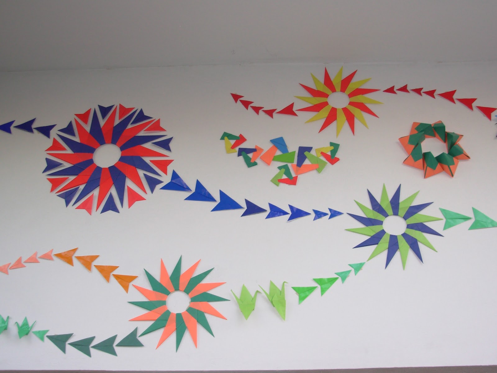 OrigamiAna: "Ciclo 33" Origami Mural