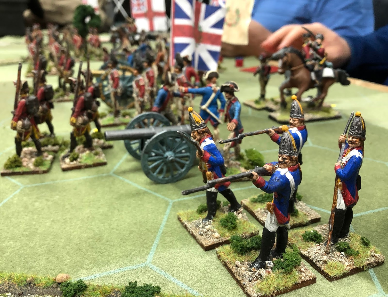 Bob's Miniature Wargaming Blog: Monmouth Courthouse