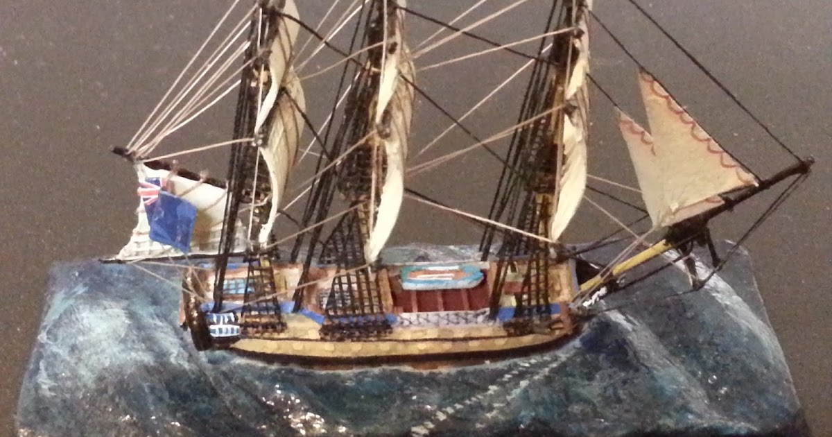 A Miniatures Hobby Room: Scratch Built 50 Gun Ship HMS Leopard