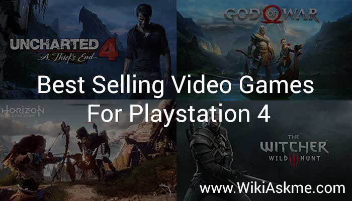 10 Best Selling PlayStation 4 video games