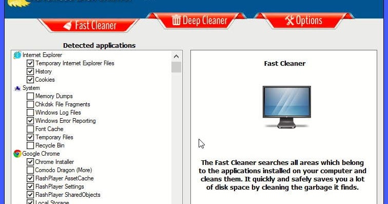 Advanced Disk Cleaner : Καθαρίστε αρχεία σκουπίδια στον υπολογιστή σας ...
