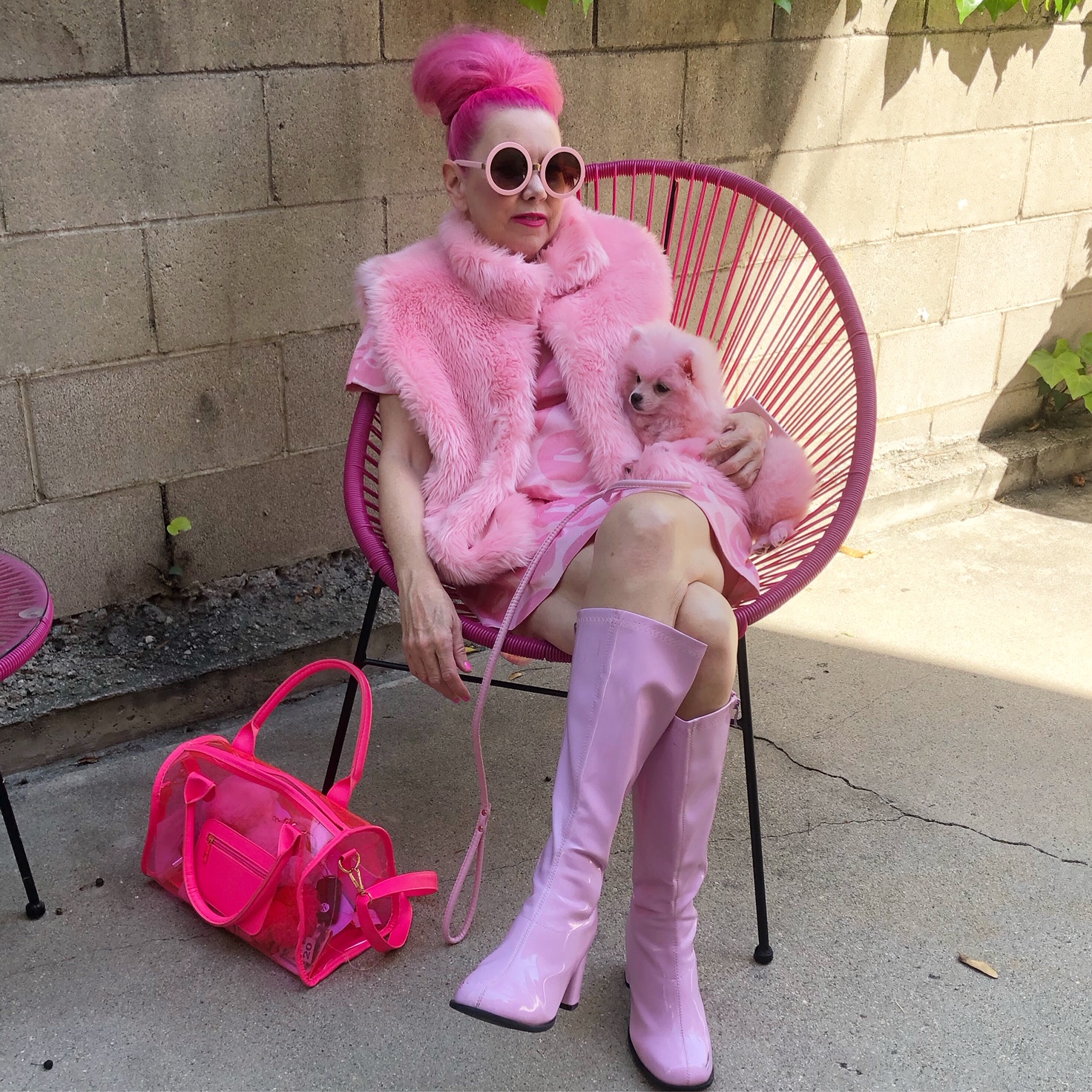 The Pink Lady of Hollywood is KITTEN KAY SERA