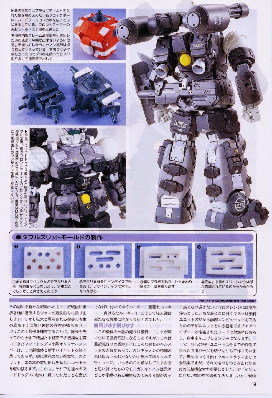 Custom Build: 1/100 RX-77-X Guncannon "Airdog" X Drive System