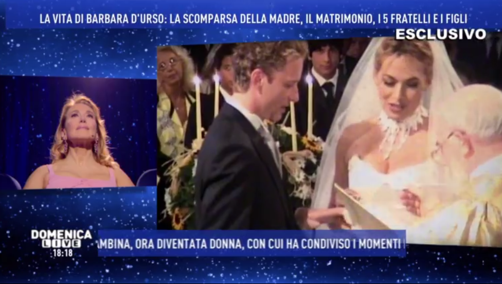 Oggi Sposi blog: Matrimonio BARBARA D'URSO e MICHELE CARFORA del 2002......