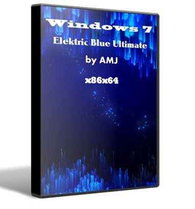 Jual Windows Komputer: Windows 7 Electric Blue Ultimate x86 Final