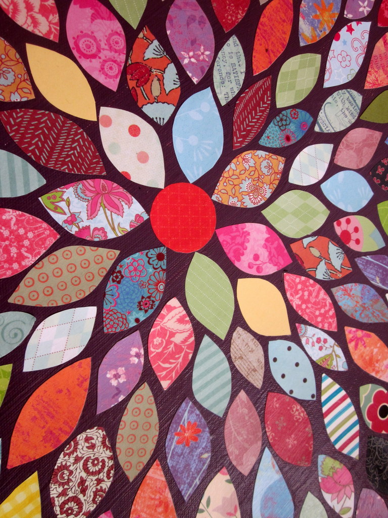 Down by the Bays: DIY: Flower Collage