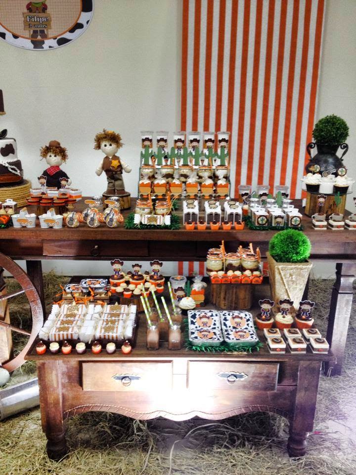 Meninas do Papel: Aniversário do Felipe - Tema: Cowboy
