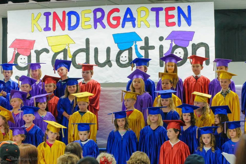 Salmon Tolman Fam: Kindergarten Graduation
