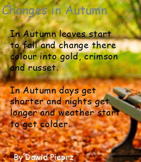 St Pats Sixth Class Blog: Autumn Poems