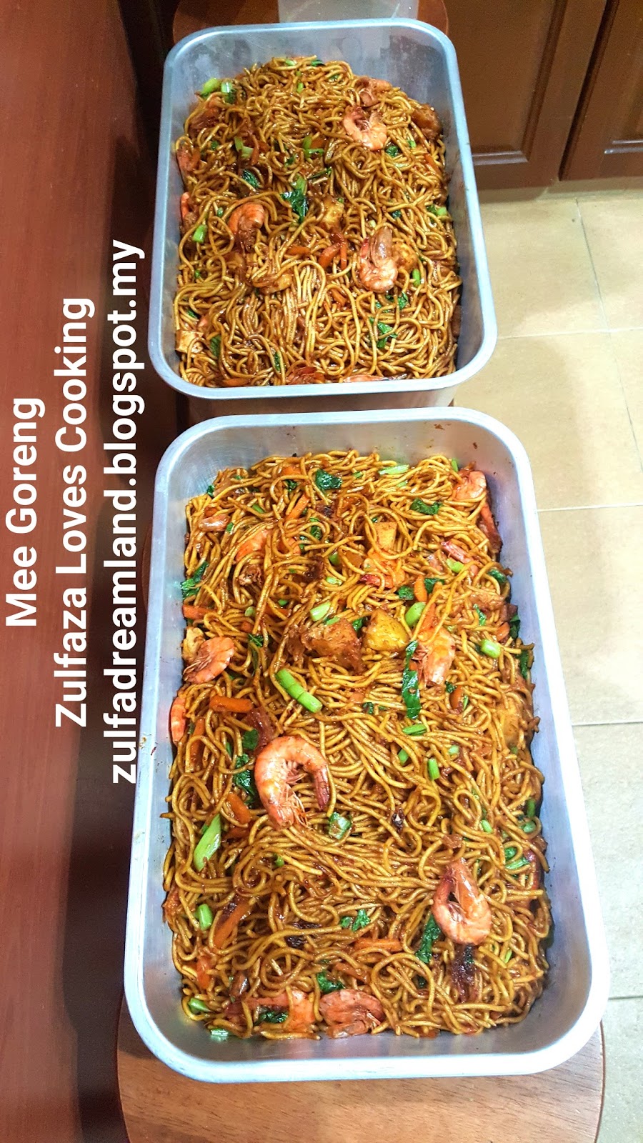 ZULFAZA LOVES COOKING: Menu Moreh 11 Ramadhan : Mee Goreng