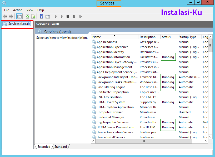 Contoh Monitoring pada Windows Server 2012 - Instalasi - Ku